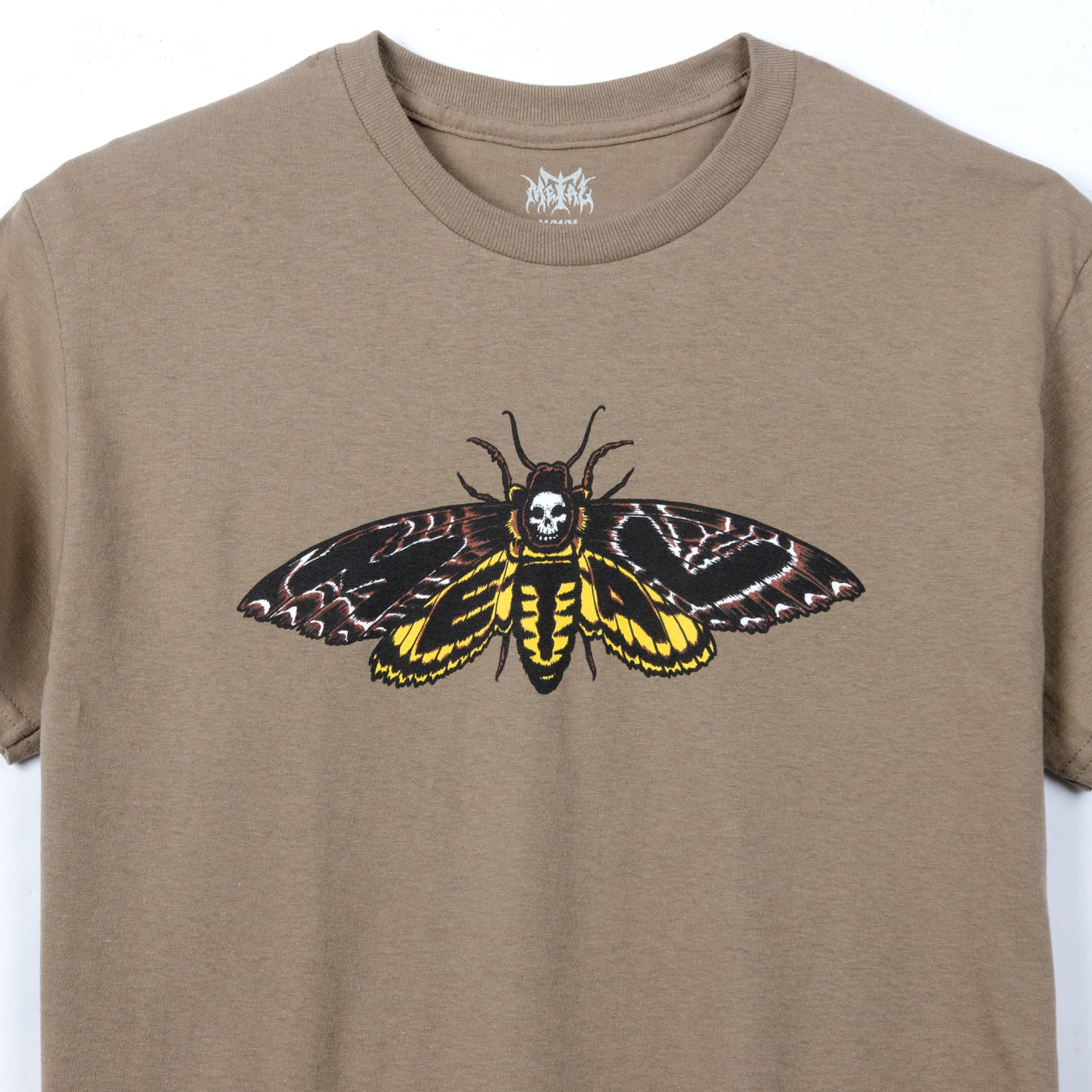 METAL MOTH T-SHIRT BROWN – metalskateboards.com