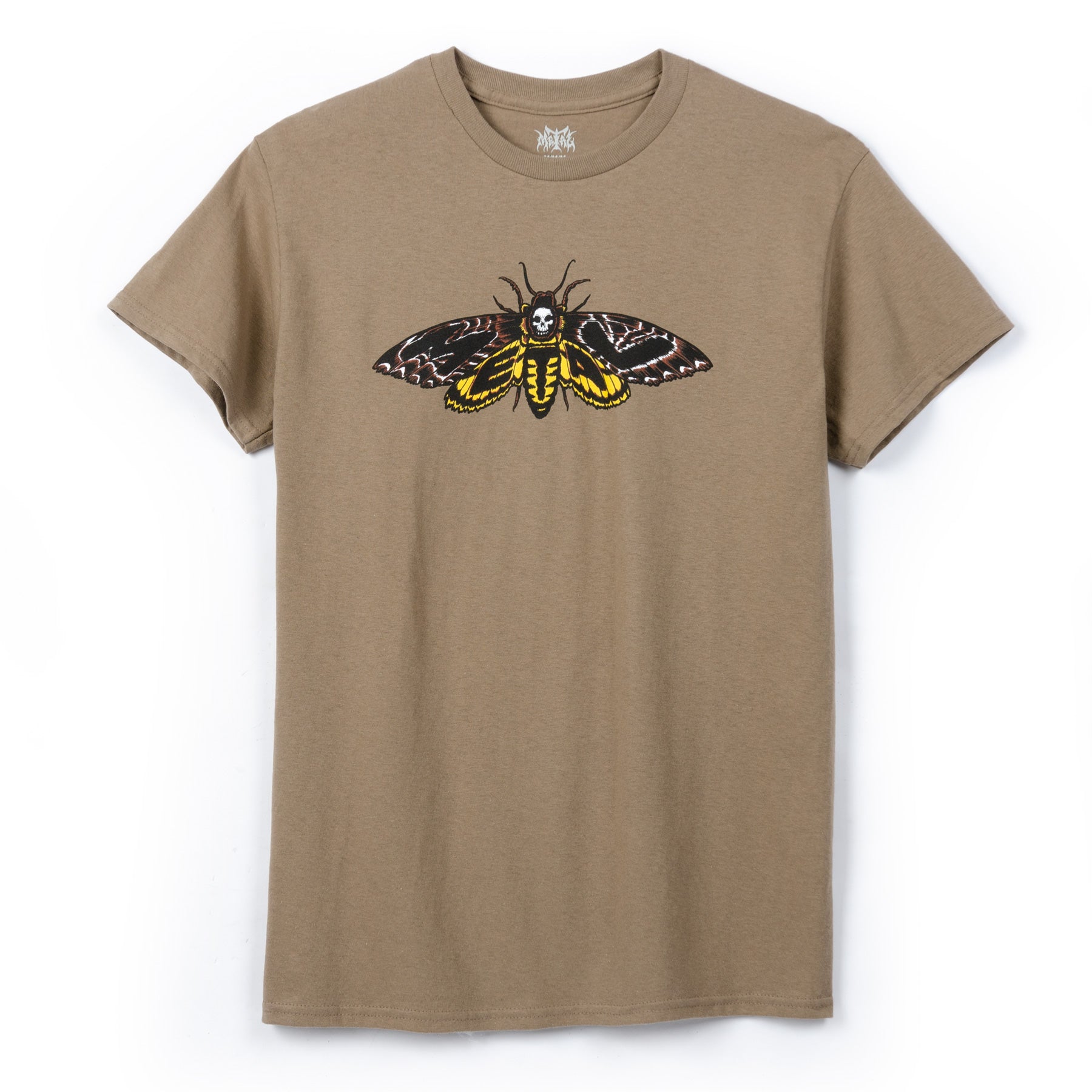METAL MOTH T-SHIRT BROWN – metalskateboards.com
