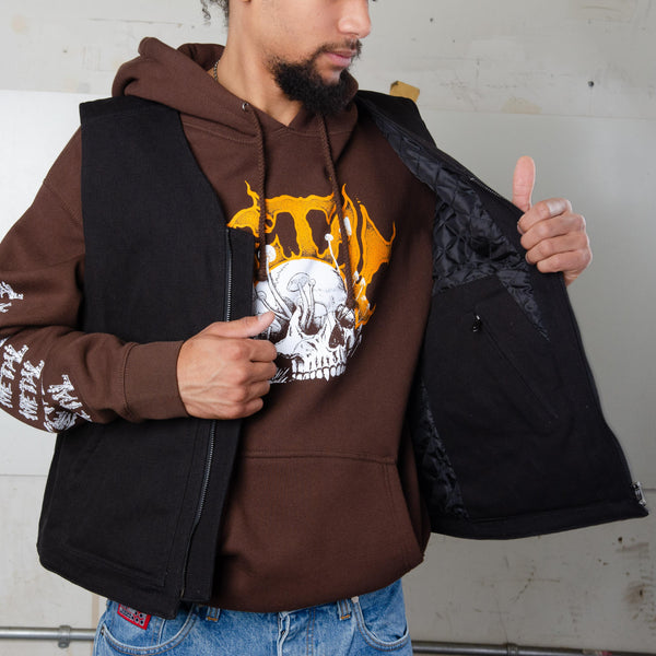 METAL TRUST IN CRUST VEST BLACK – metalskateboards.com